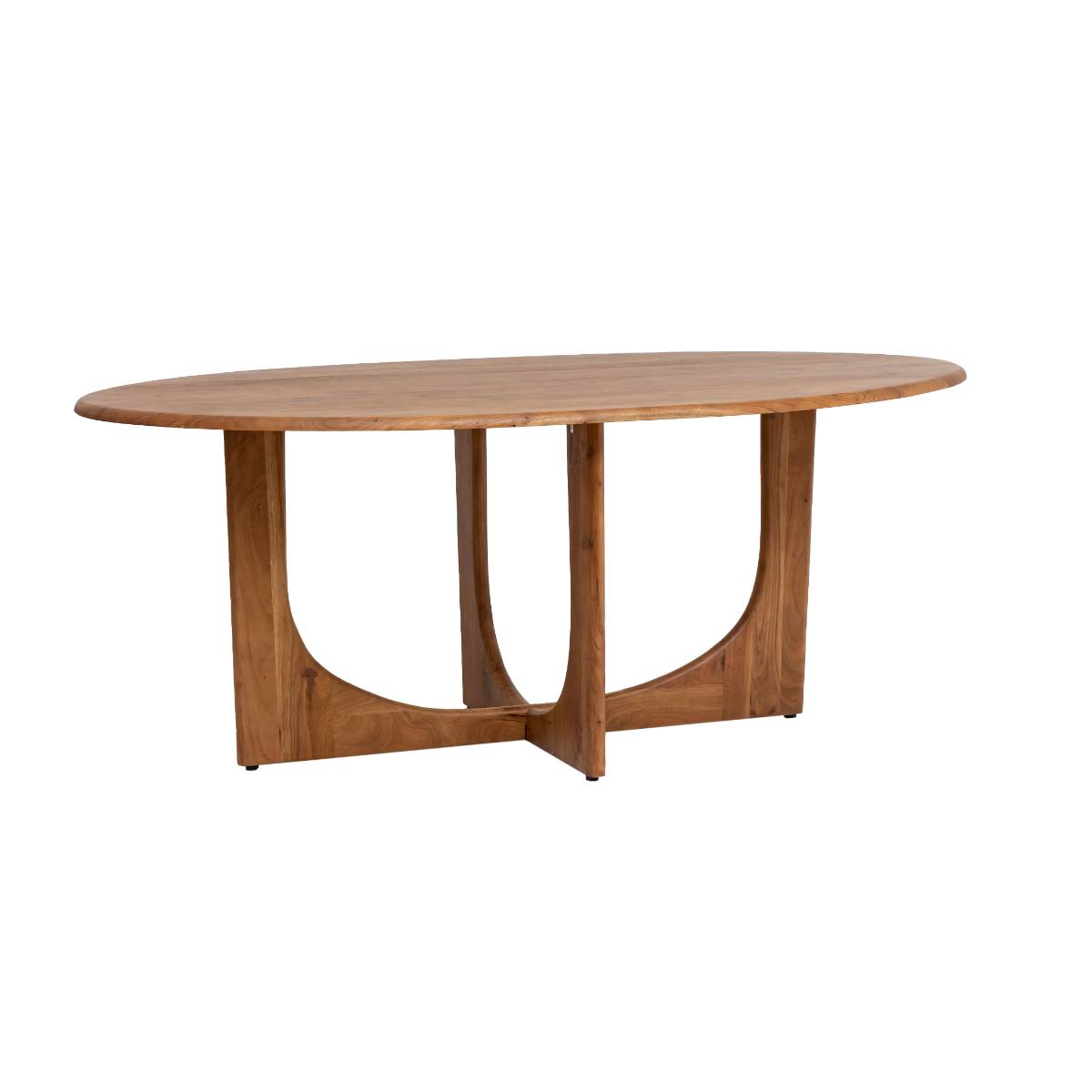 Table à manger en bois d'acacia Azure | Leroy Merlin