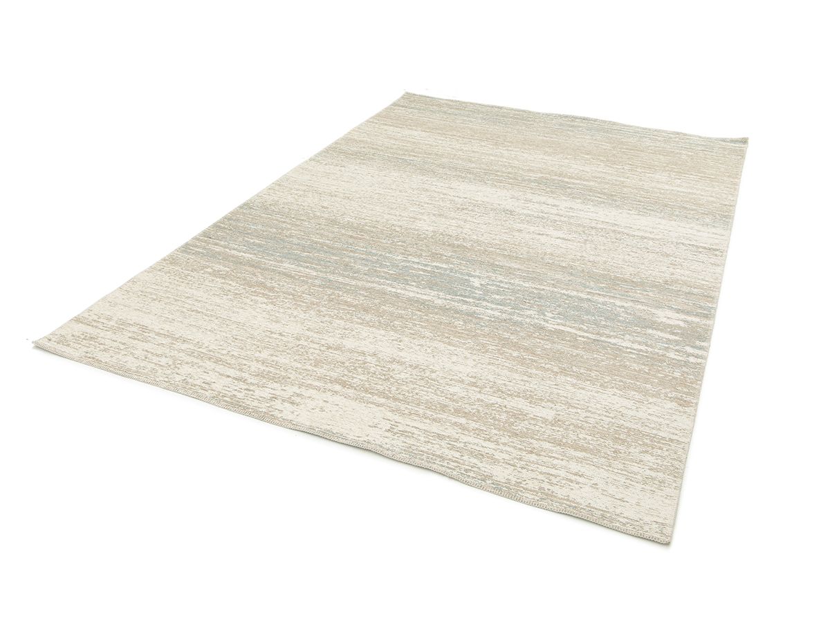 BOBOCHIC Tapis poil ras SOLSIA motif abstrait Bleu 200x290 | Leroy Merlin