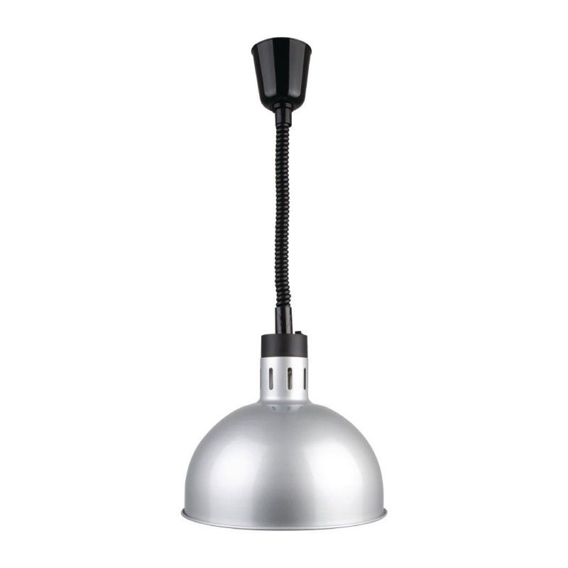 Lámpara calefactora extensible color plata Buffalo DY461 | Leroy Merlin