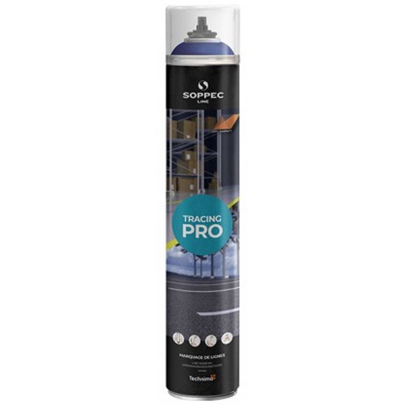 Peinture de marquage au sol TRACING® PRO système PureSPRAY bleu RAL ...