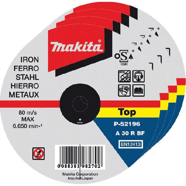MAKITA PACK DE 50 DISQUES DE FER 115X1,0X22 | Leroy Merlin