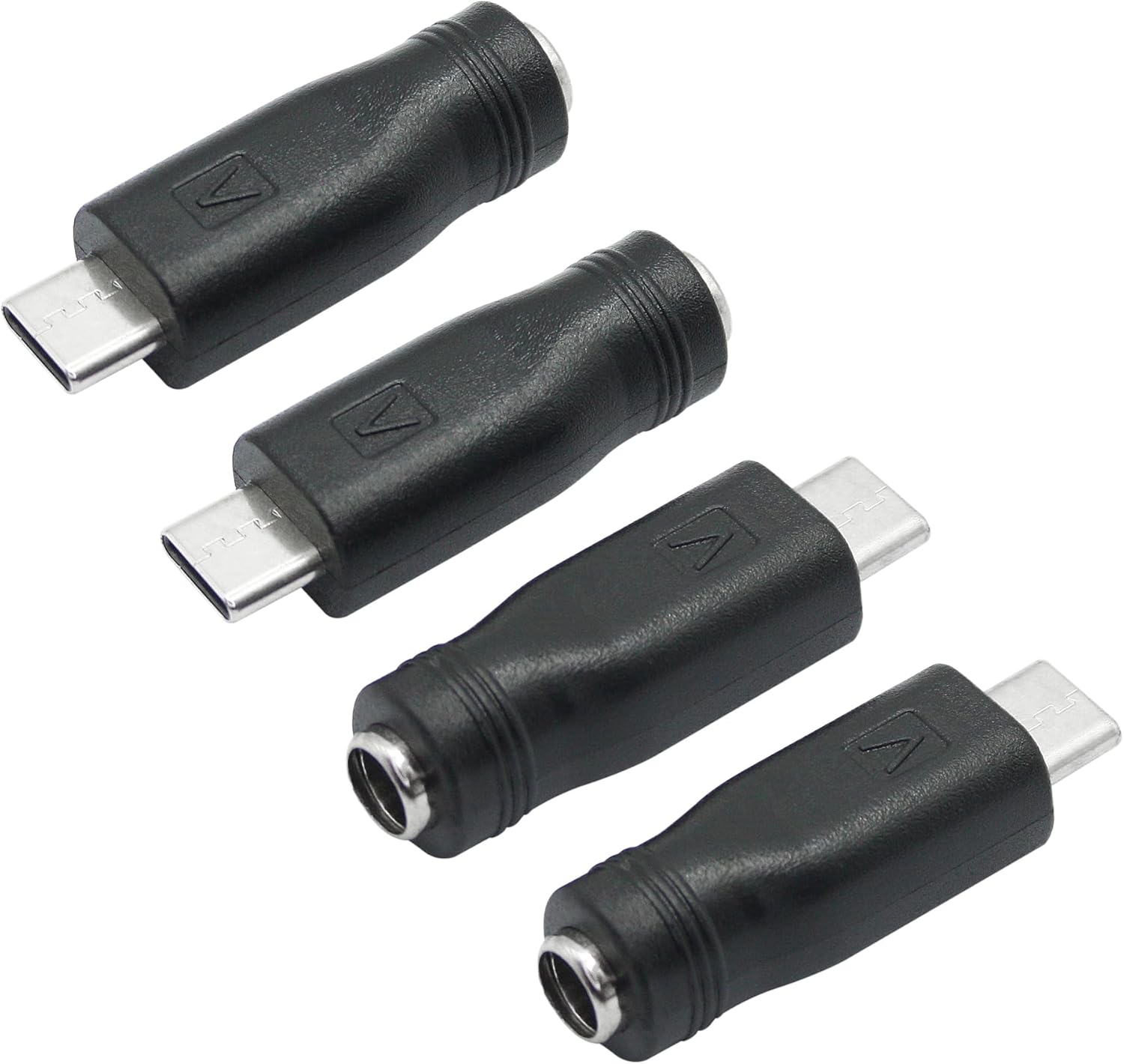 Adaptateur CC 5,5 mm x 2,1 mm vers USB C, connecteur convertisseur d ...