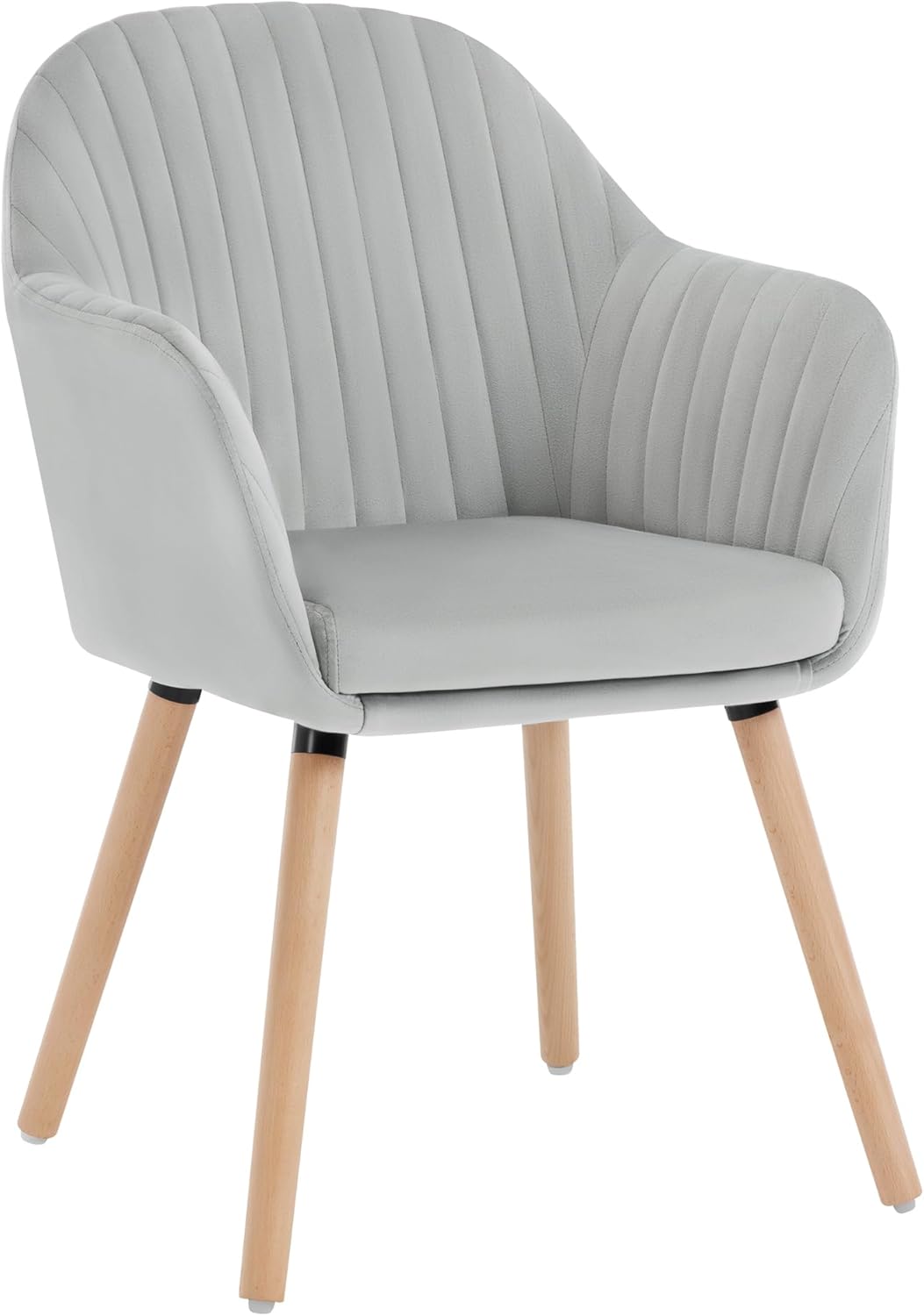 WOLTU Chaises de Salle à Manger，Chaises de réception en Velours et Bois ...