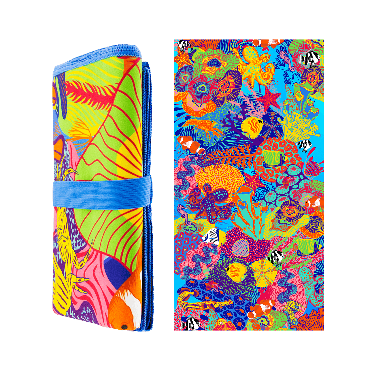 Serviette microfibre - Body DS Récif | Leroy Merlin