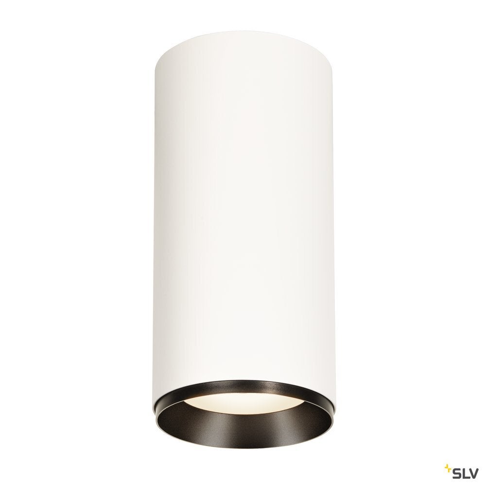 Plafonnier intérieur SLV NUMINOS® XL, 60°, blanc/noir, LED, 36W, 4000K ...