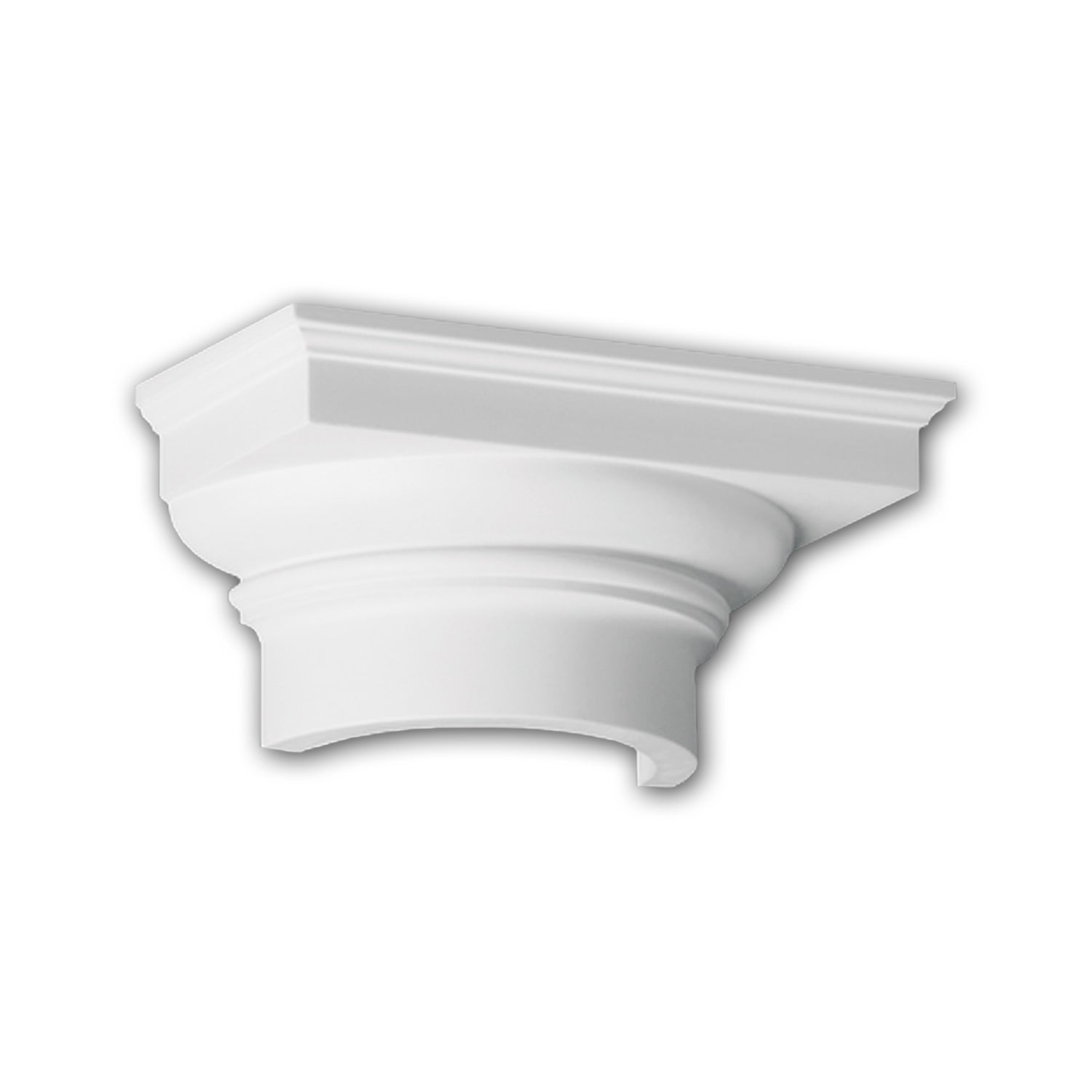 Capitel de media columna Profhome 115008 Columna Elemento decorativo ...