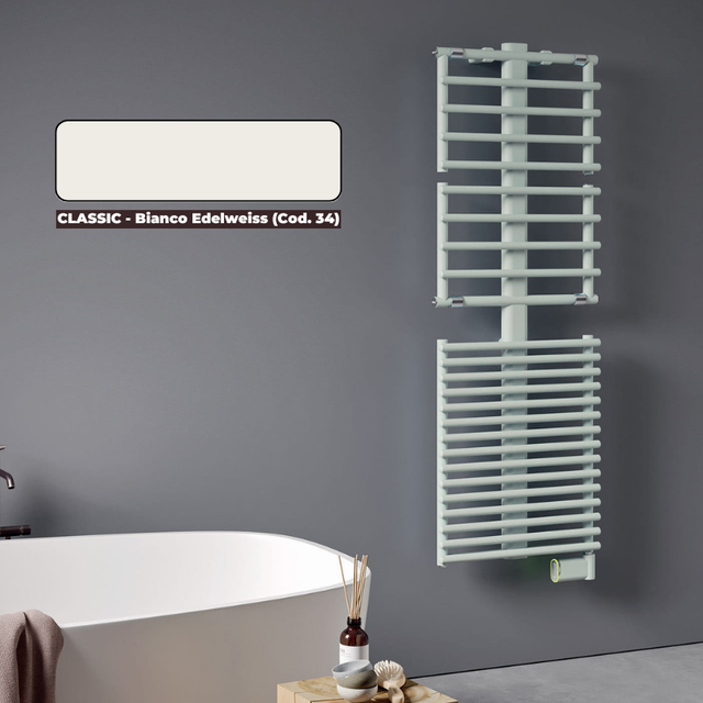 Sèche-serviettes électrique GET UP connecté 750W blanc edelweiss ...