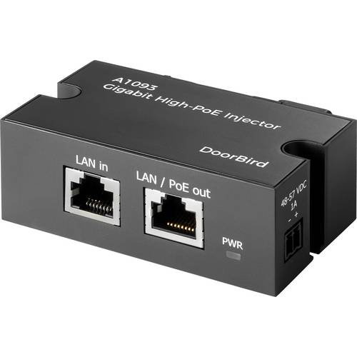 DoorBird 423913868 Accessoire pour interphone Injecteur PoE noir ...