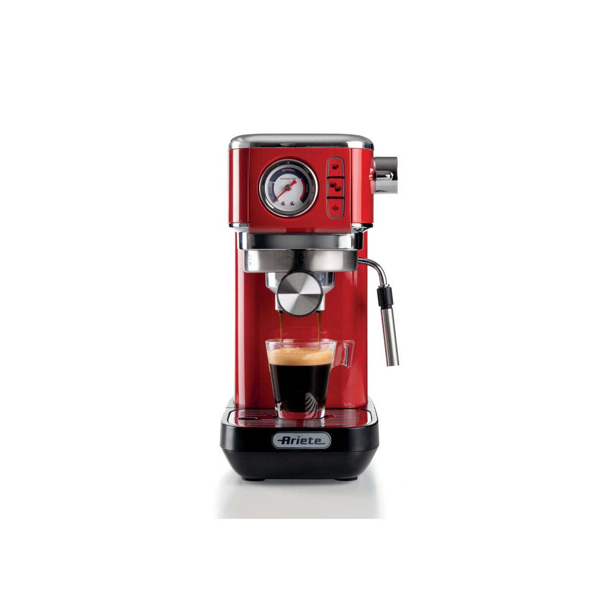 Machine à café manuelle Ariete 1381/33 Machine à expresso 1,1 L Rouge ...