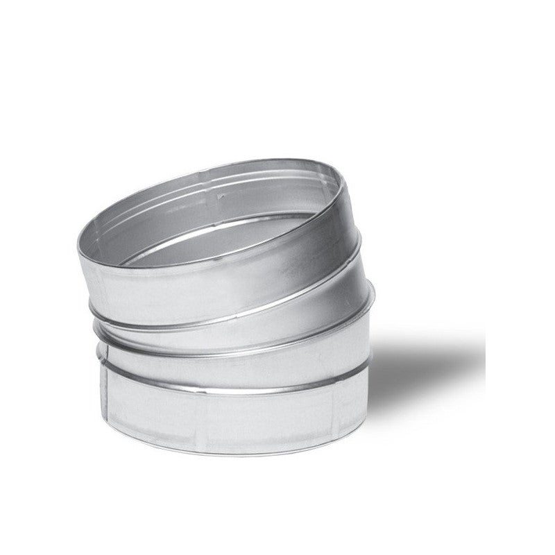Raccord - Angle métal 15° 200mm - Winflex ventilation | Leroy Merlin