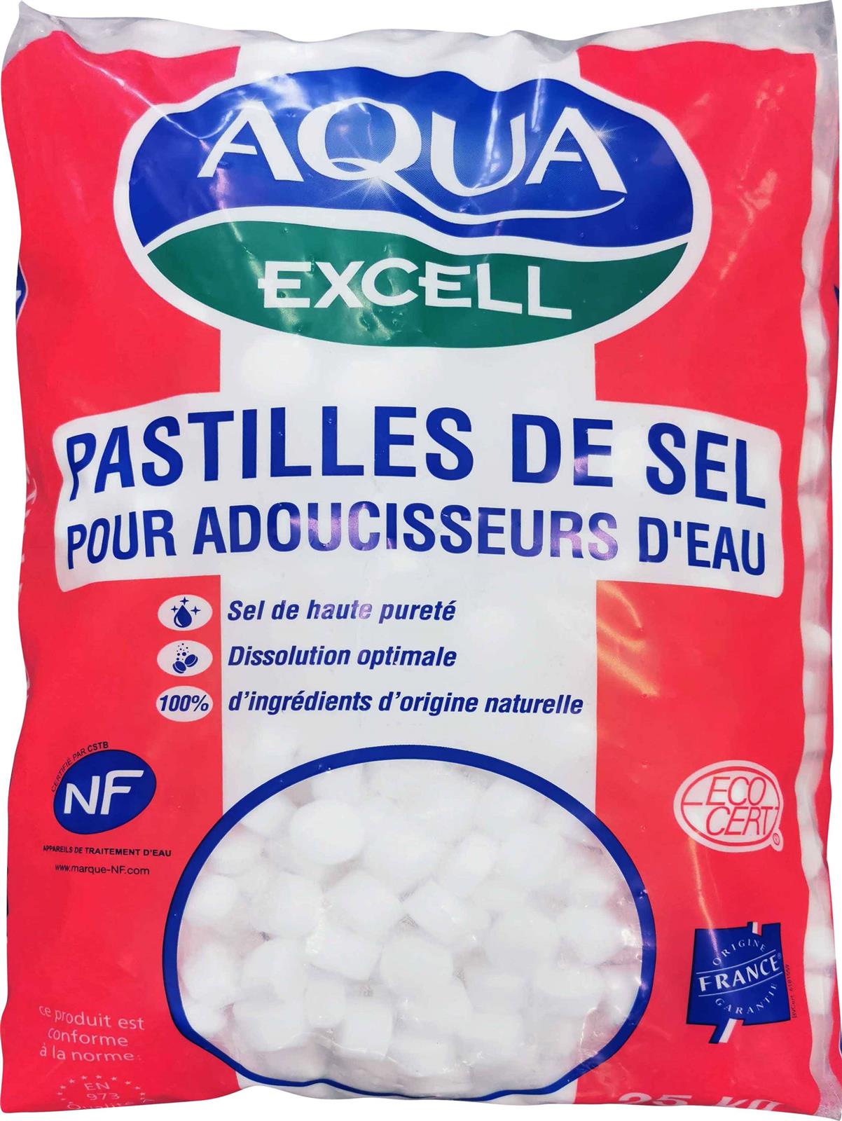 Pastilles de sel pour adoucisseur d'eau et dénitrateur d'eau - ACTISEL ...