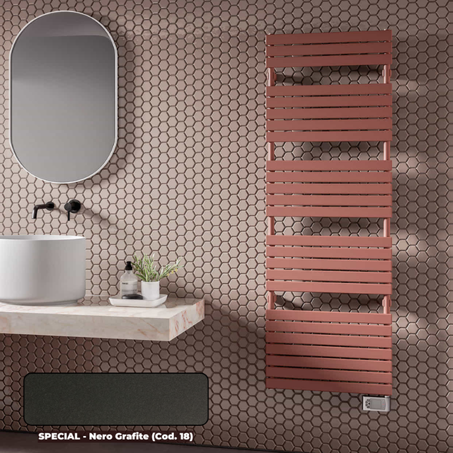 Sèche-serviettes électrique XILO 1000W noir graphite - IRSAP ...