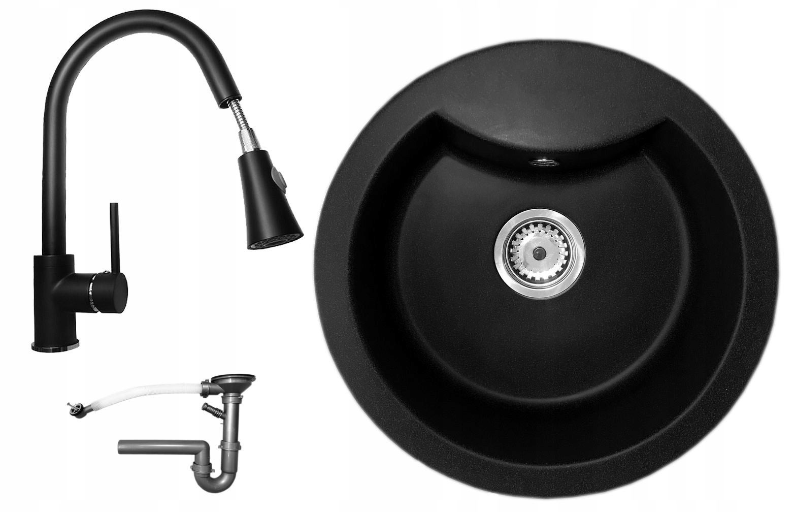 Eclairage en granite évier avec mitigeur 85111847 | Leroy Merlin