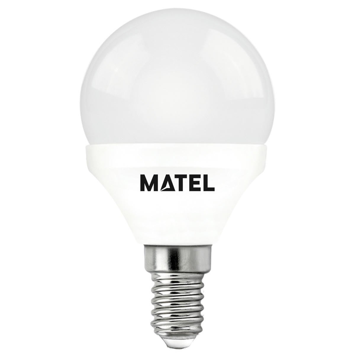 BOMB.LED ESFERICA E14 7W.FRIA | Leroy Merlin