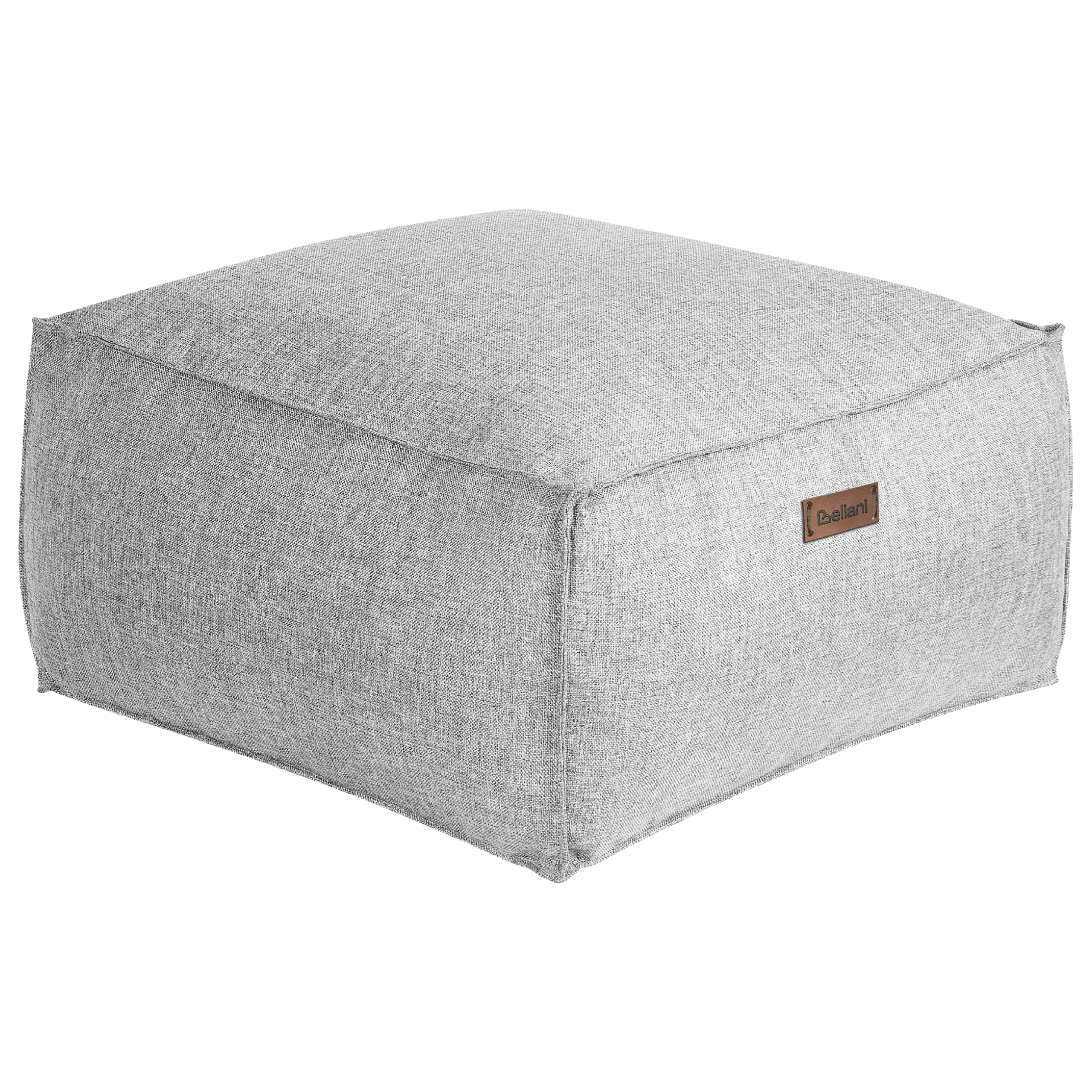 Pouf MUKKI Gris 50 cm 50 cm | Leroy Merlin