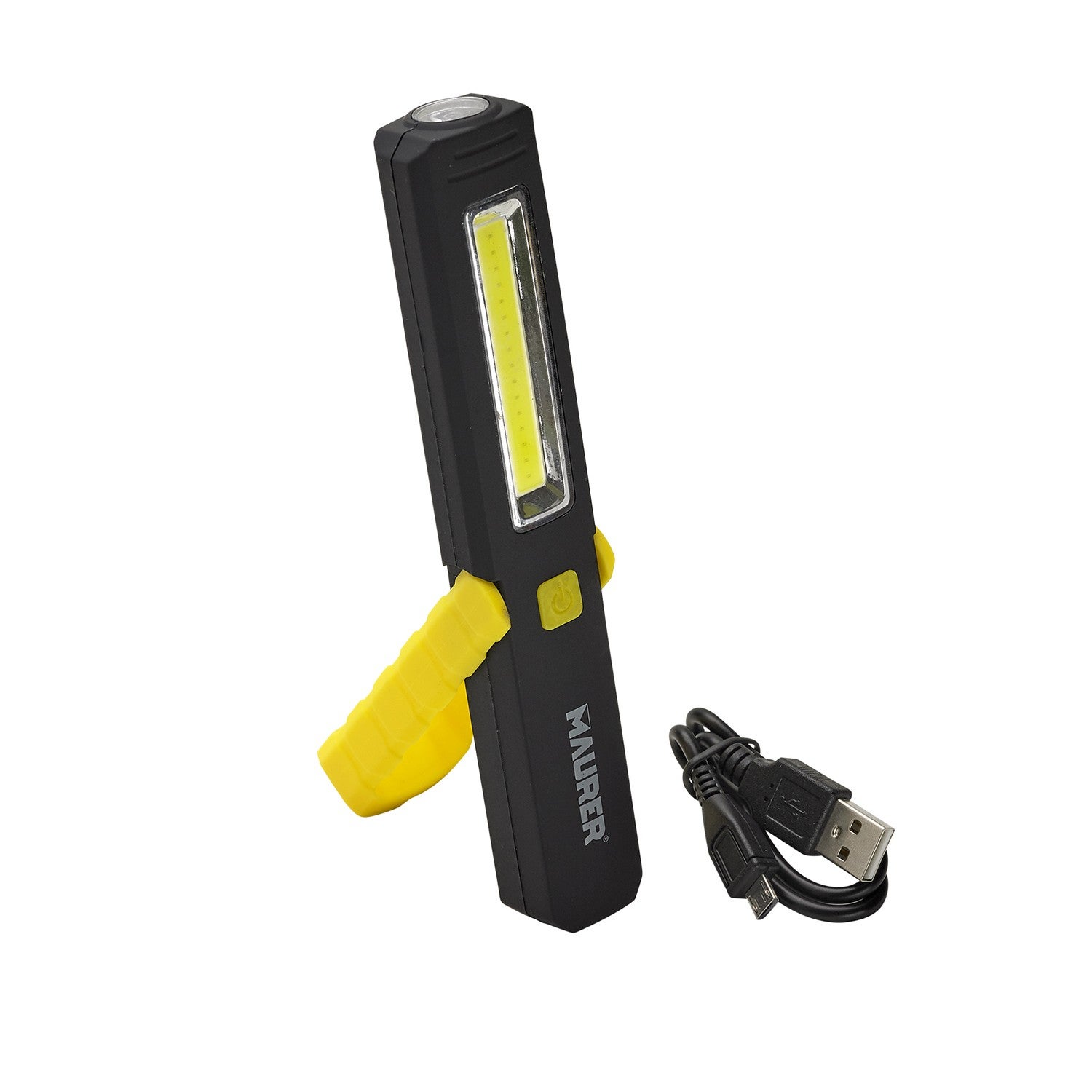 Linterna Led Recargable Con Gancho E Iman / 200 - 60 Lumenes | Leroy Merlin