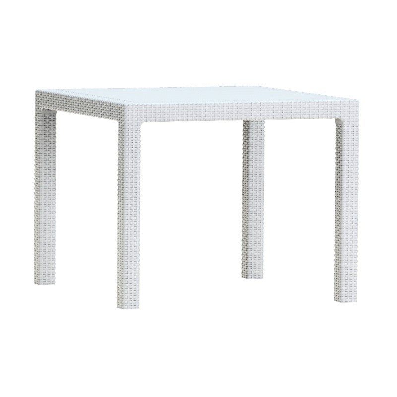 TABLE KETER MÉLODIE 94X94XH74 CM BLANCHE | Leroy Merlin
