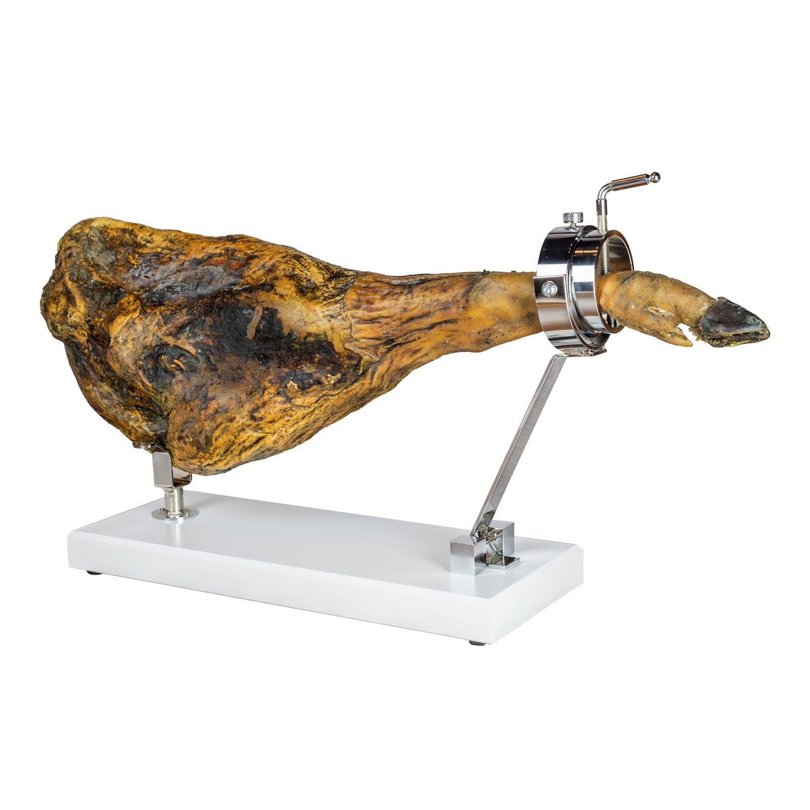 BELLO Denali -Soporte Jamonero Plegable en DM y Acero Inoxidable ...