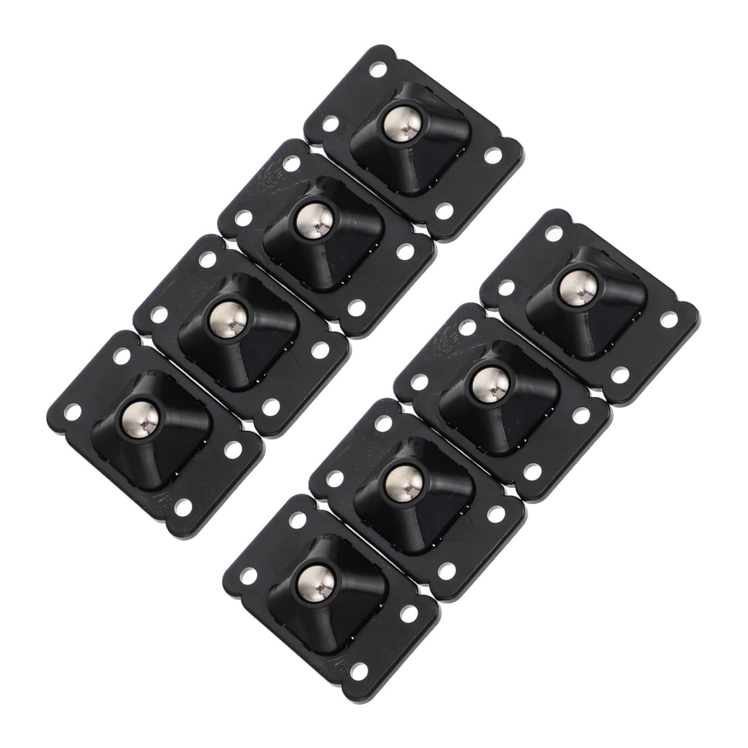 Caja de 8 piezas Rueda universal adhesiva Polea adhesiva Andadores ...