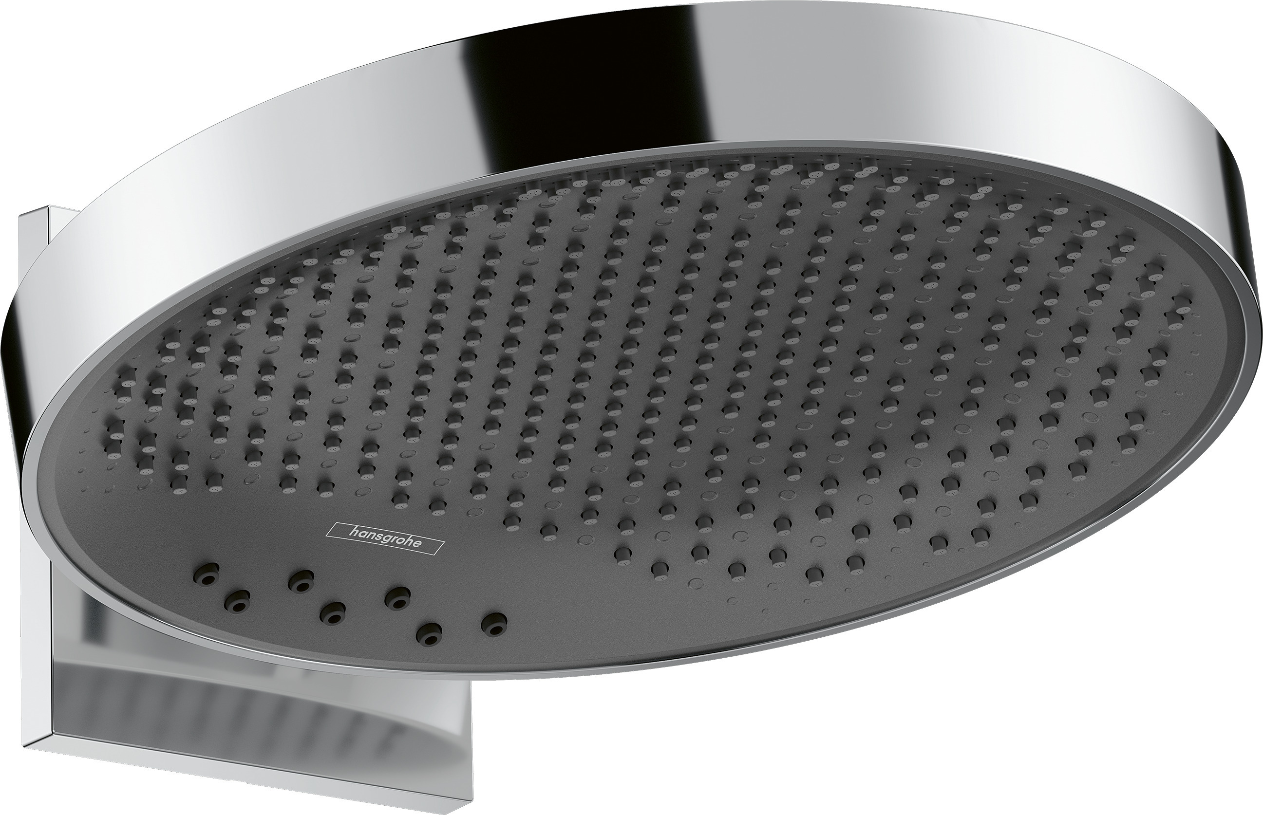 Hansgrohe Rainfinity Shower Head 360 mm Round 3 Jet Types Wall Mounted ...