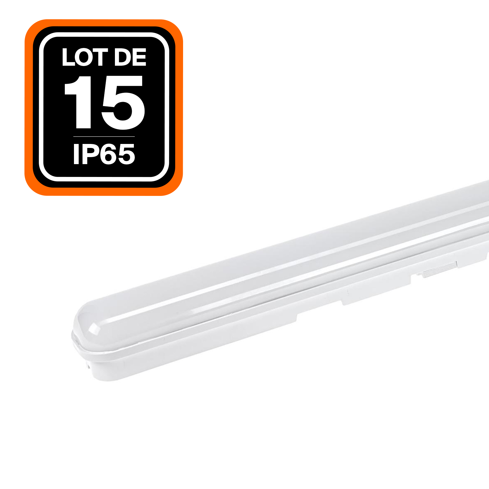 Boitier étanche LED intégrées 50W | Leroy Merlin