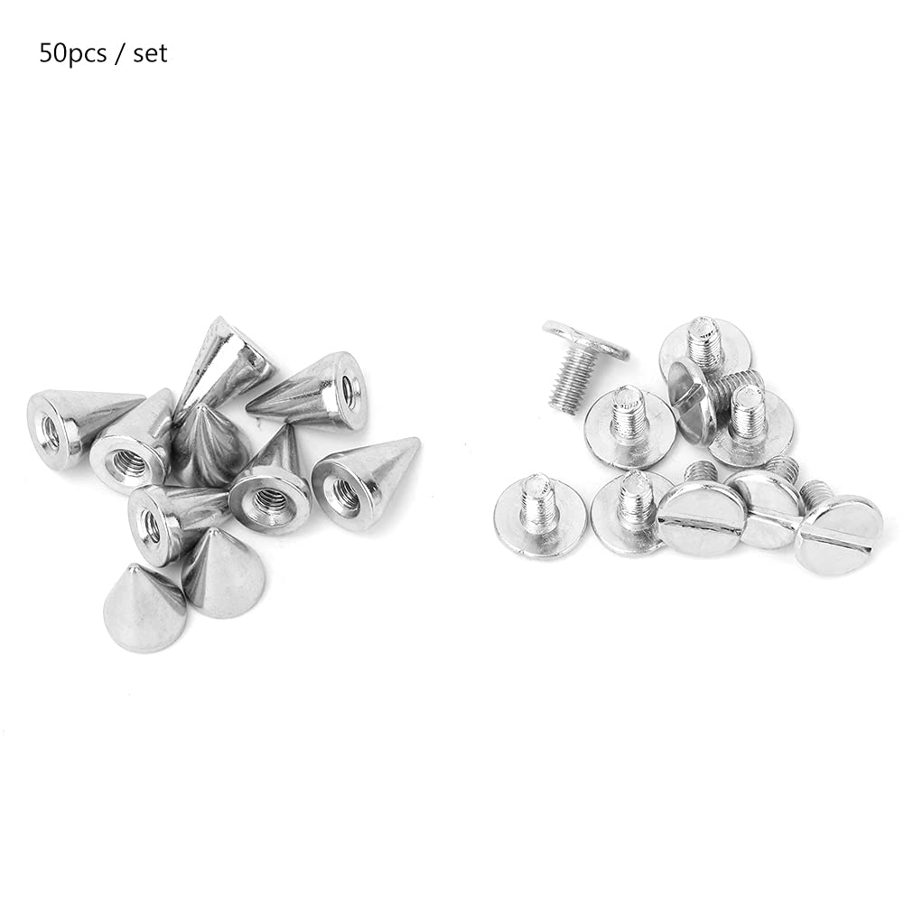 Rivetti punk a punta di proiettile fai da te per decorazioni di ...