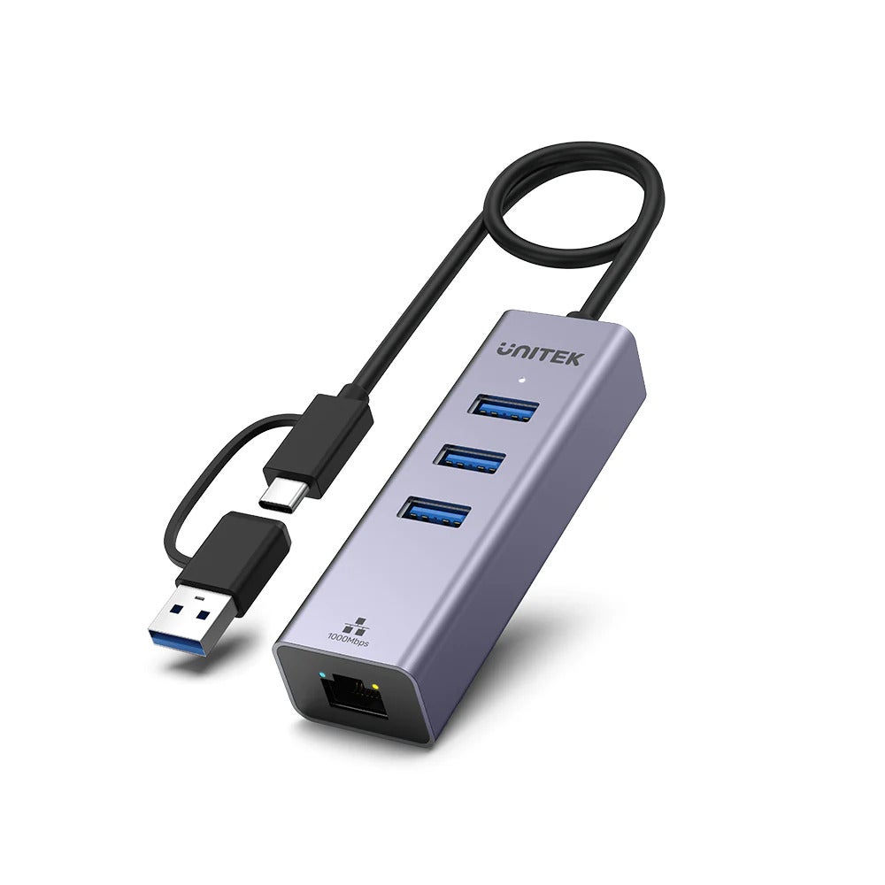 UNITEK Hub usb 3.0 type c 3 ports usb-a | Leroy Merlin