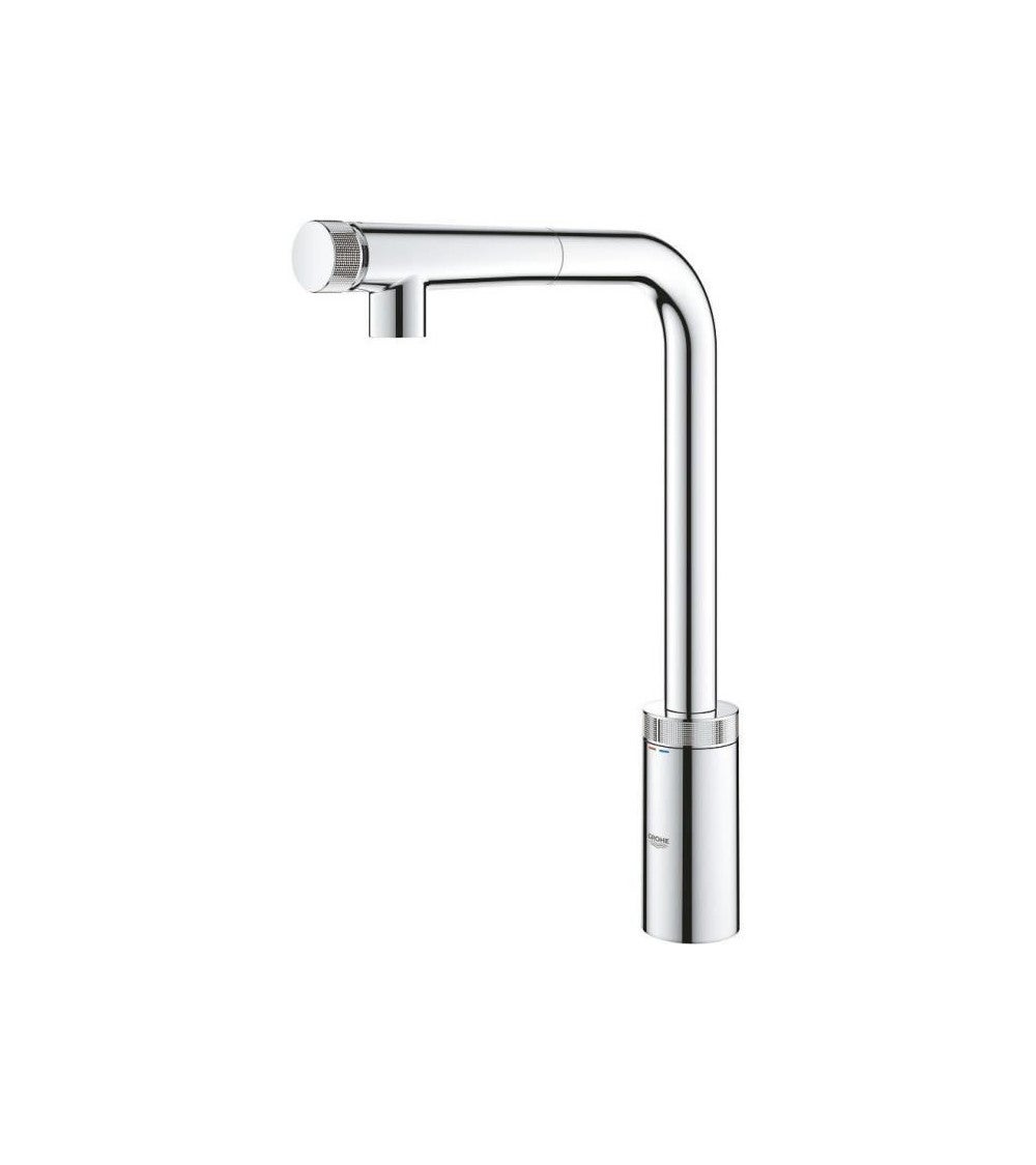 GROHE Mitigeur évier Minta SmartControl 31613000 - Douchette ...