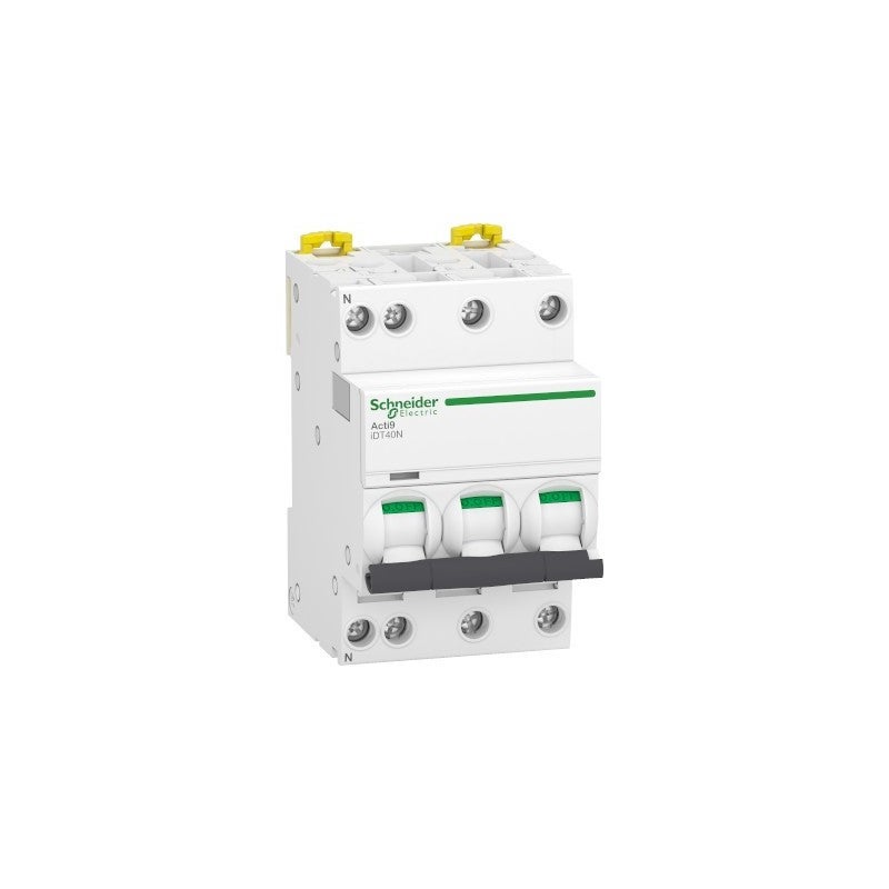 Disjoncteur 16A - iDT40N Acti9 - 10kA - courbe C - 3P+N | Leroy Merlin