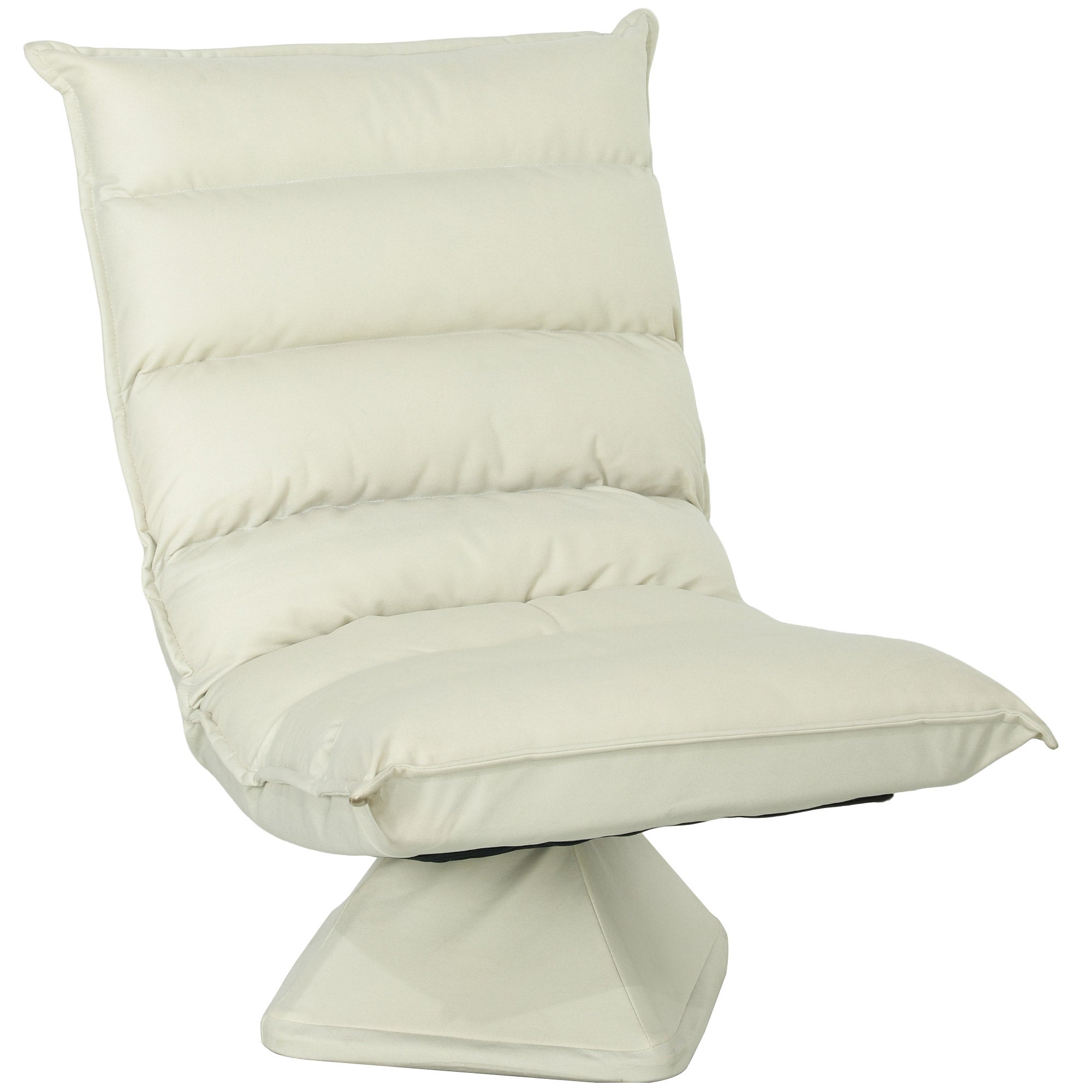 Fauteuil de sol paresseux pivotant 360° avec dossier inclinable design ...