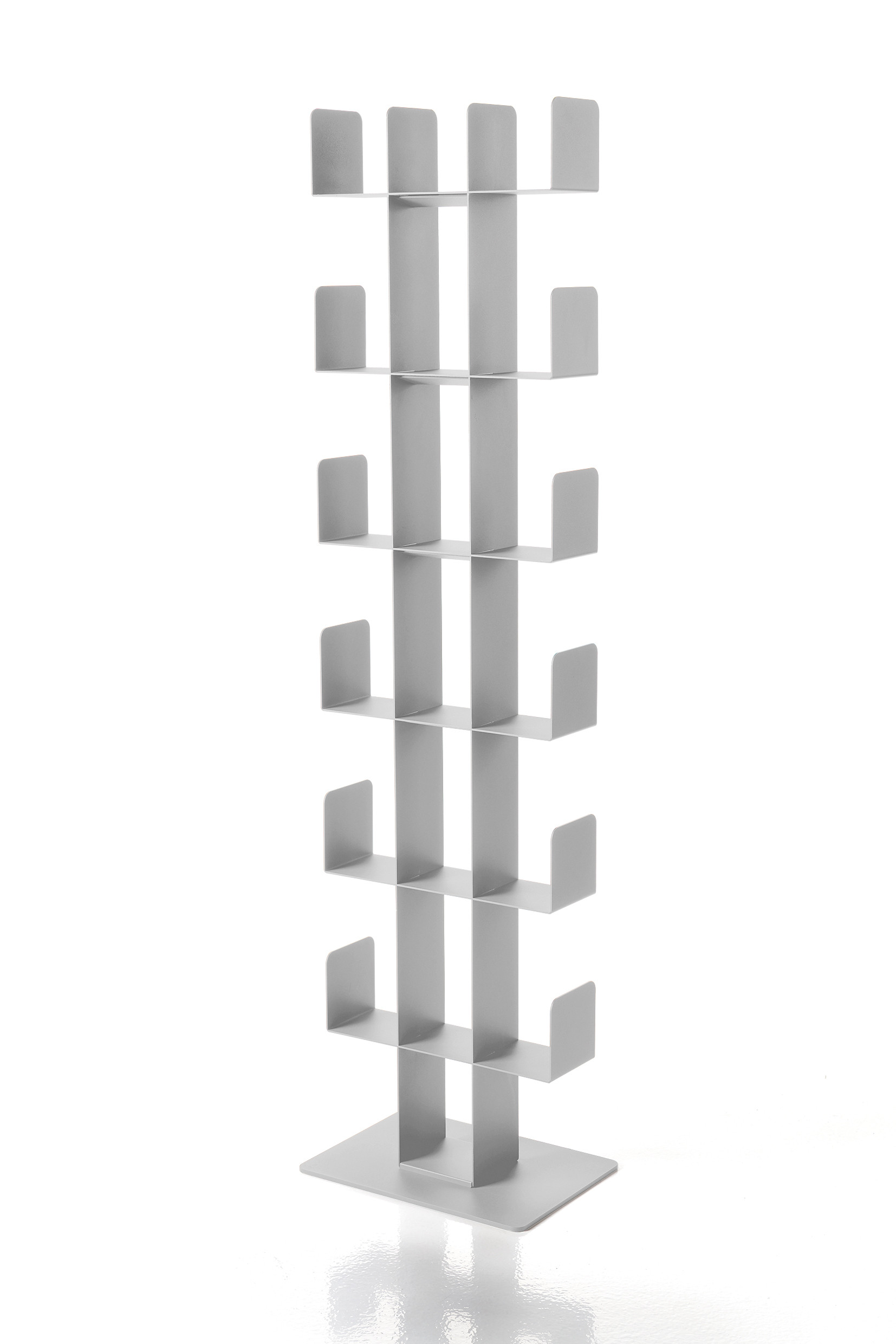 Bibliothèque B.Blos | Aluminium étagère colonne verticale autoportante ...