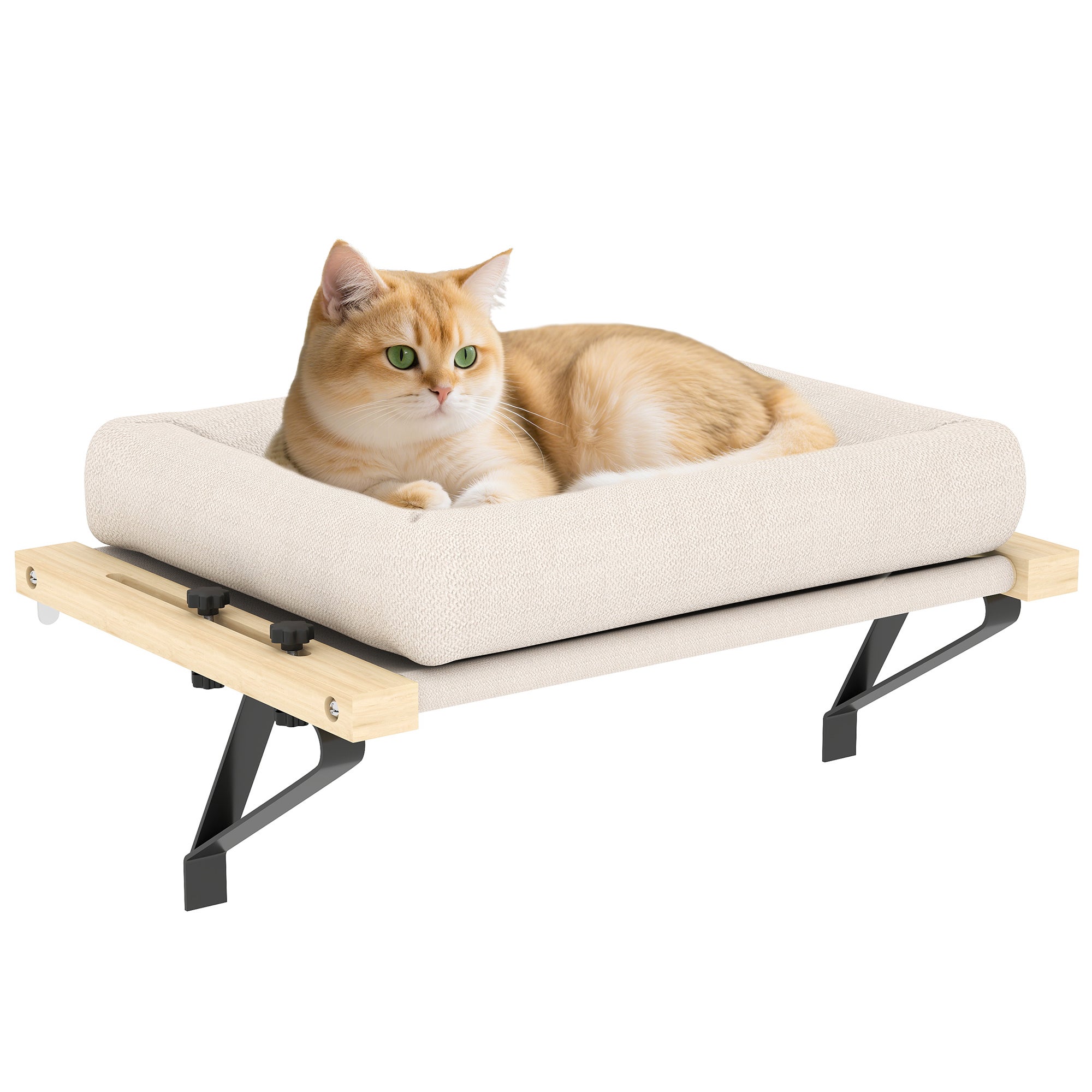 Niche pour chat avec support pour rebord de fenêtre et radiateur ...