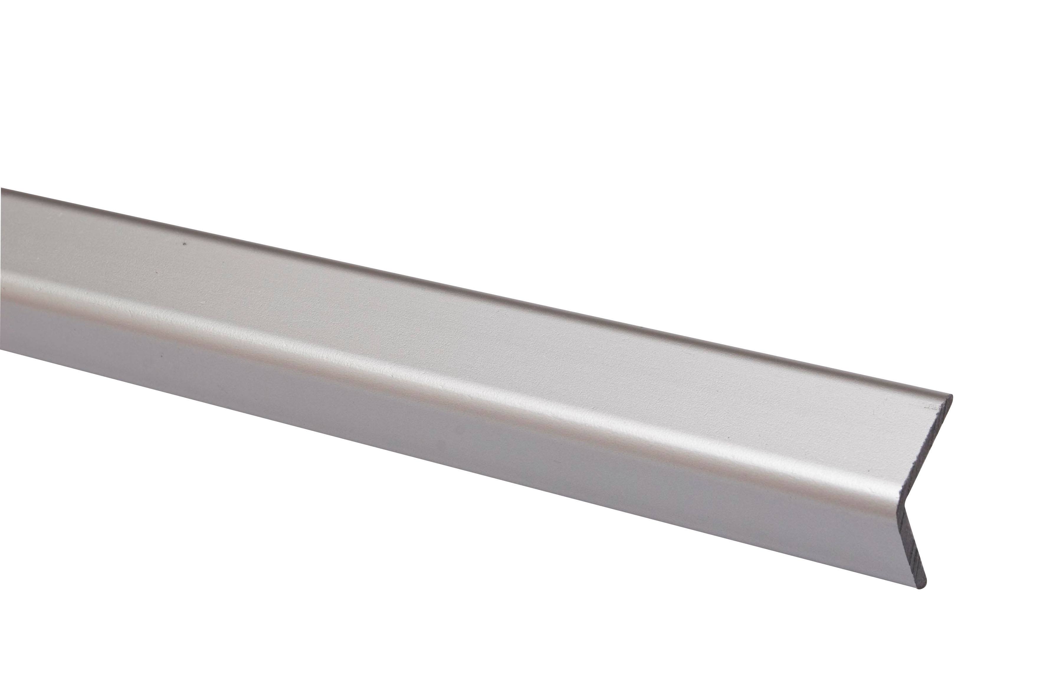 PROTECTION D'ANGLE 30X30 POLIST LISSE 290 CM ARGENT | Leroy Merlin