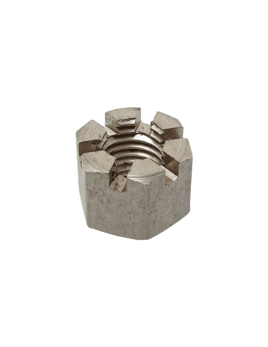 Ecrou Hexagonal à CRENEAUX Inox A1 M4-100 pièces | Leroy Merlin