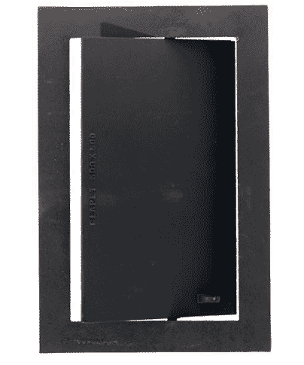 Compuerta de chimenea de fundición para casquillo de 300 x 500 mm con ...