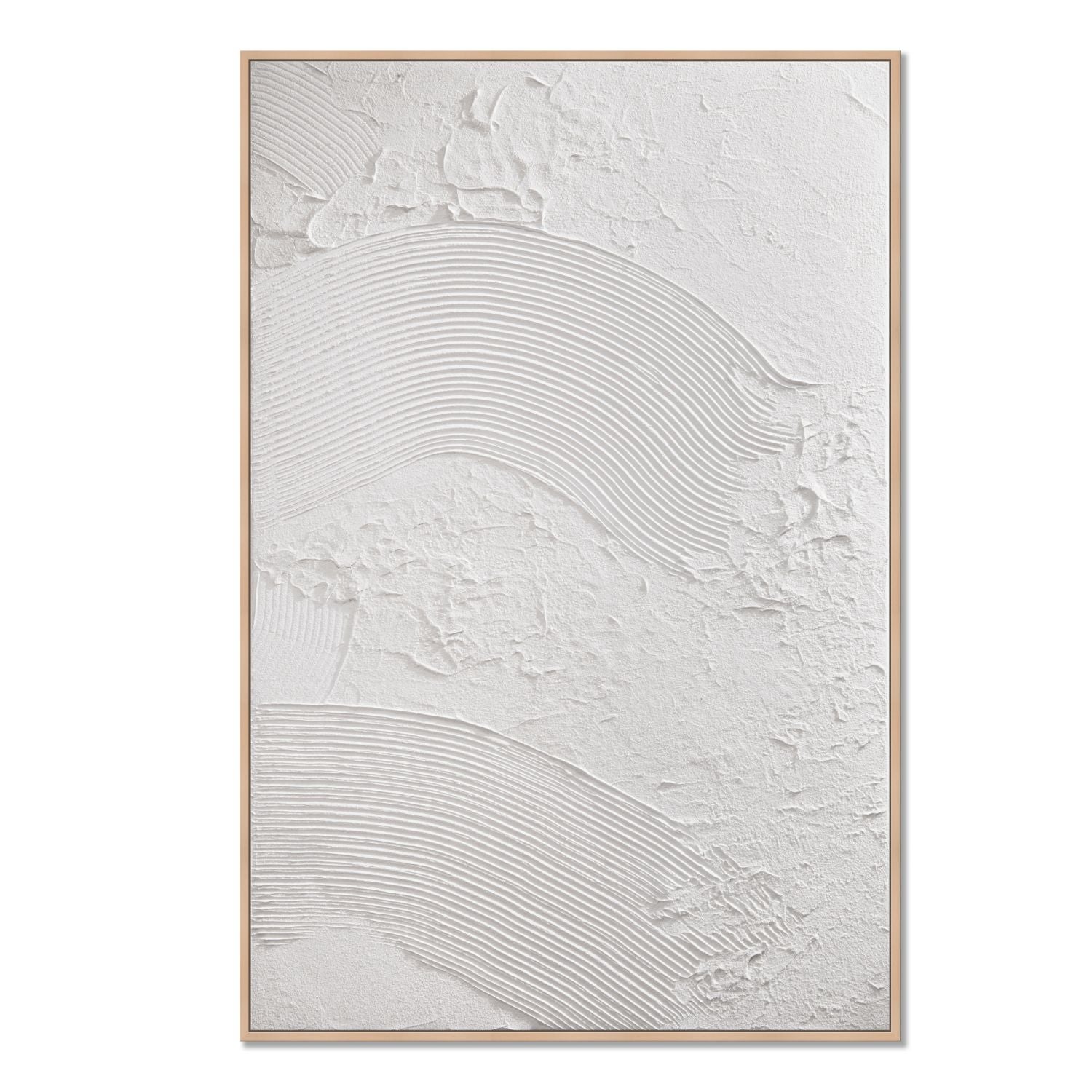 Dekoarte- Cuadro Decoración Salón Moderno en Relieve Blanco - Brisa ...