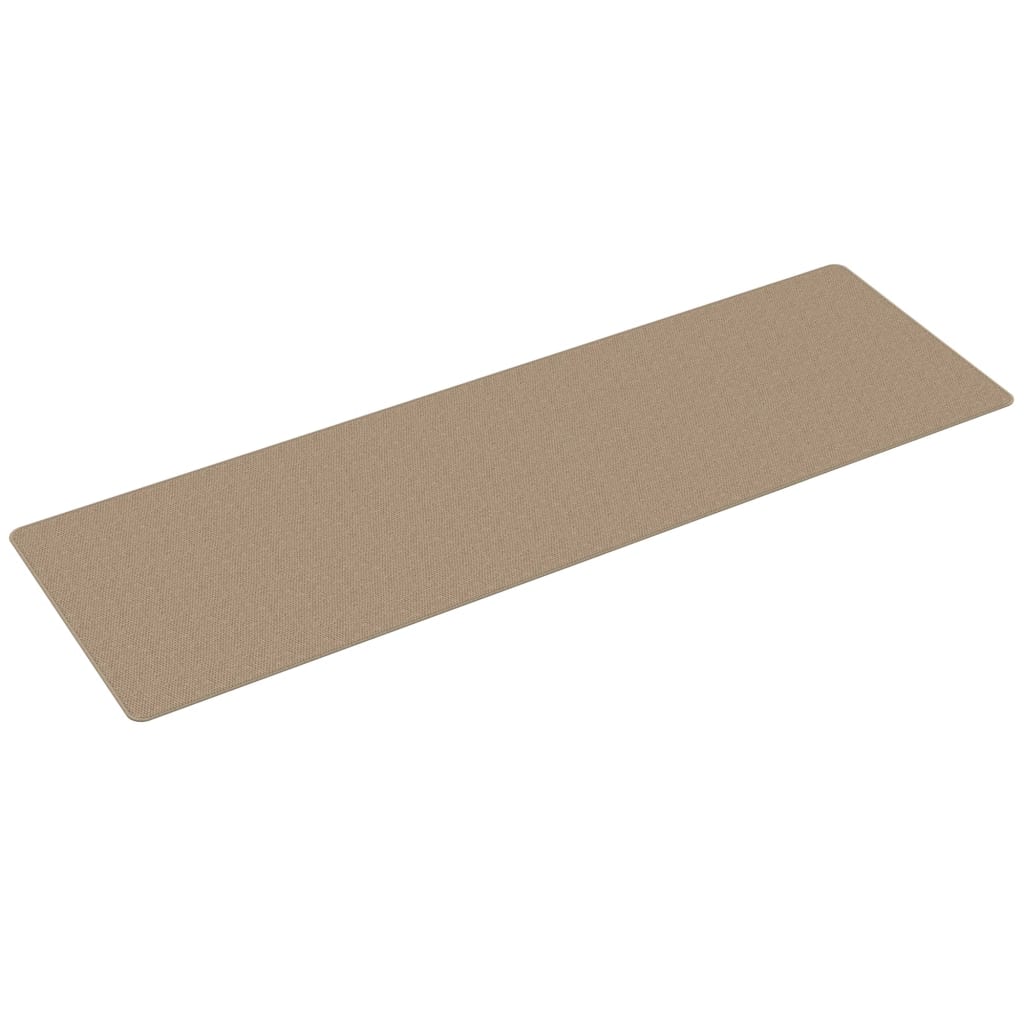 Tapis de couloir aspect sisal sable 80x250 cm vidaXL | Leroy Merlin