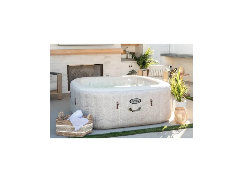 Spa gonflable de luxe PureSpa Chevron Deluxe HWS 800 « Détendez-vous à ...