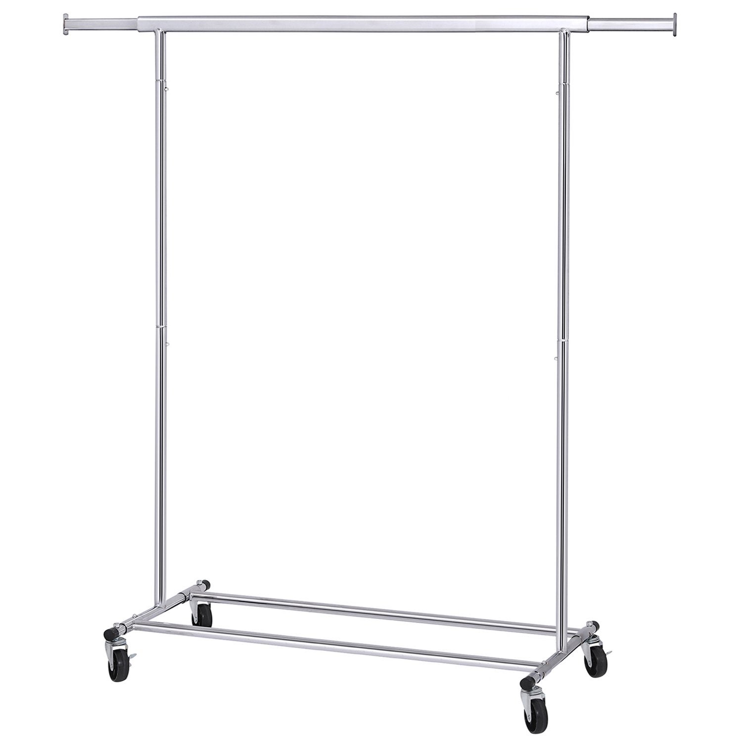 Burro Ropa con Ruedas, Perchero Burro Extensible con Carga Pesada ...