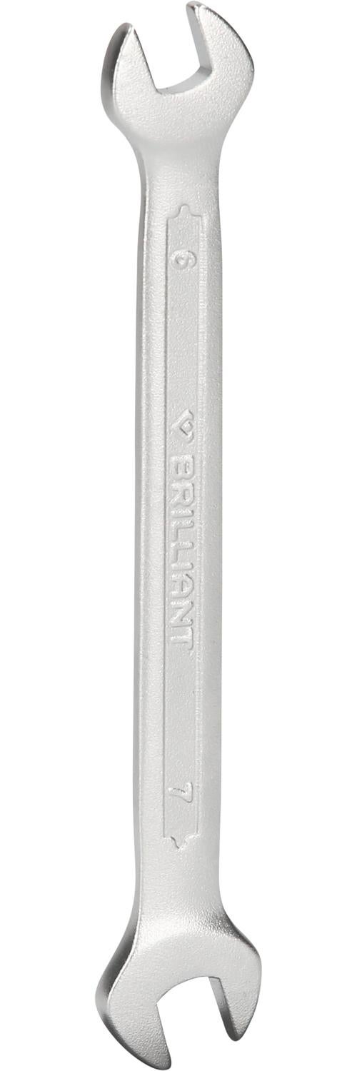 Brilliant Tools Clé à fourche double, 6 x 7 mm | Leroy Merlin