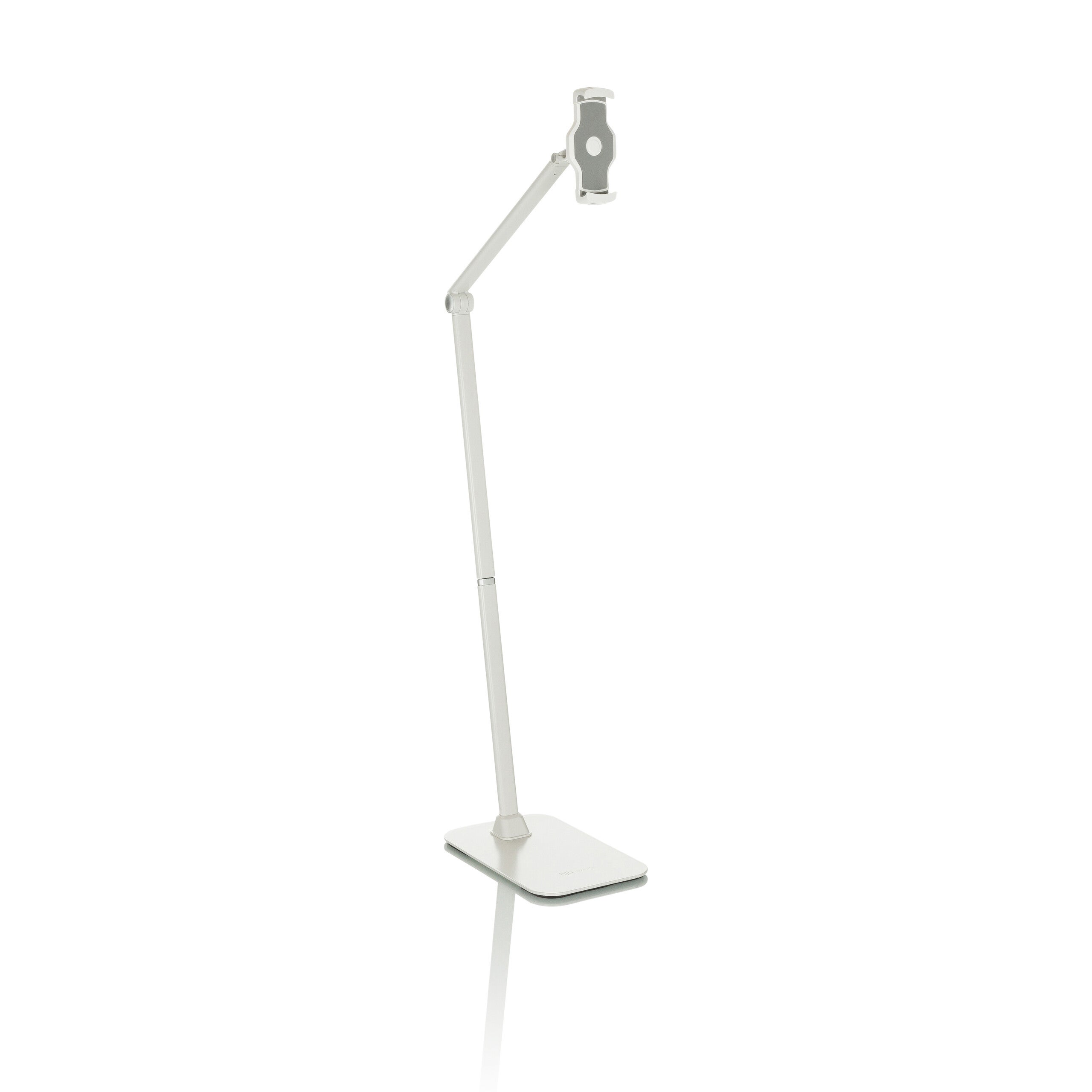 Support de sol pour tablette / téléphone portable FLEXMOBI STAND métal blanc hjh OFFICE | Leroy ...
