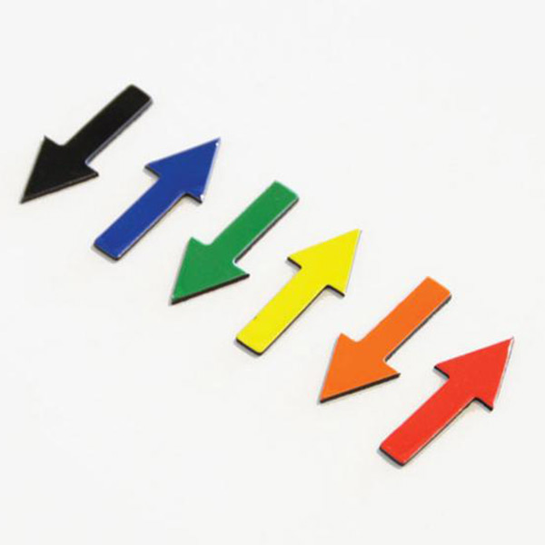 Calamite simbolo - Freccia - 1 cm - Arancione - 35 pezzi | Leroy Merlin