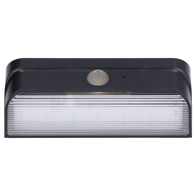 Lámpara de pared LED solar con 6 LED, control inteligente de luz ...