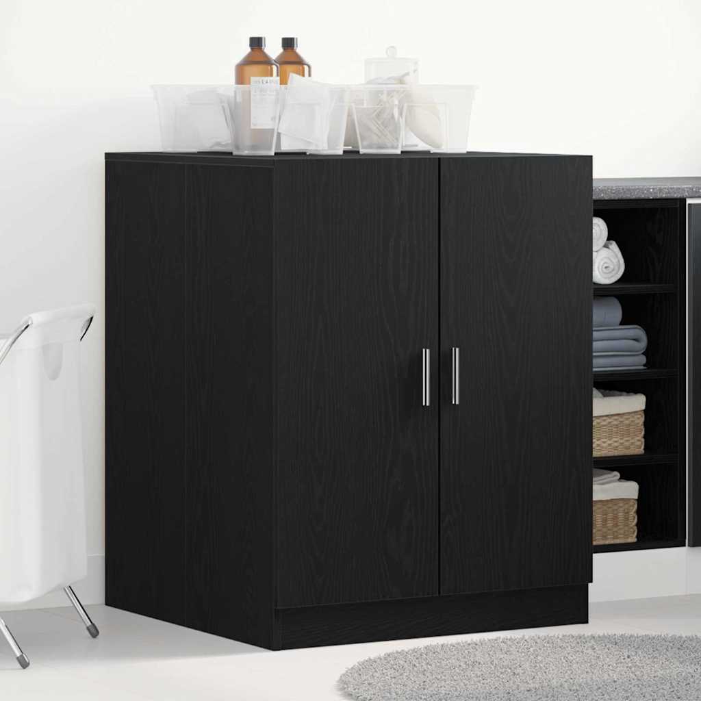 Cabinet pour lave-linge Chêne noir 70,5 x 71,5 x 91,5 cm | Leroy Merlin