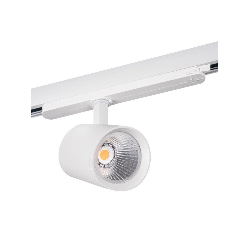 Projecteur LED sur Rail Triphasée Orientable AC220-240V 30W 3000lm 60 ...