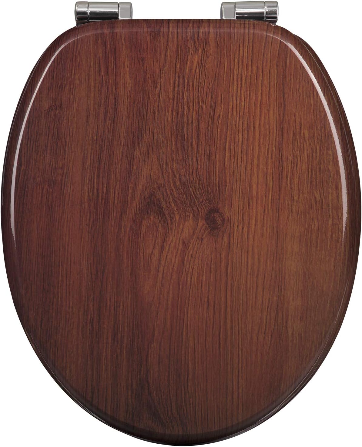WOLTU Abattant WC Couvercle WC en Bois MDF Soft Close avec Frein de ...