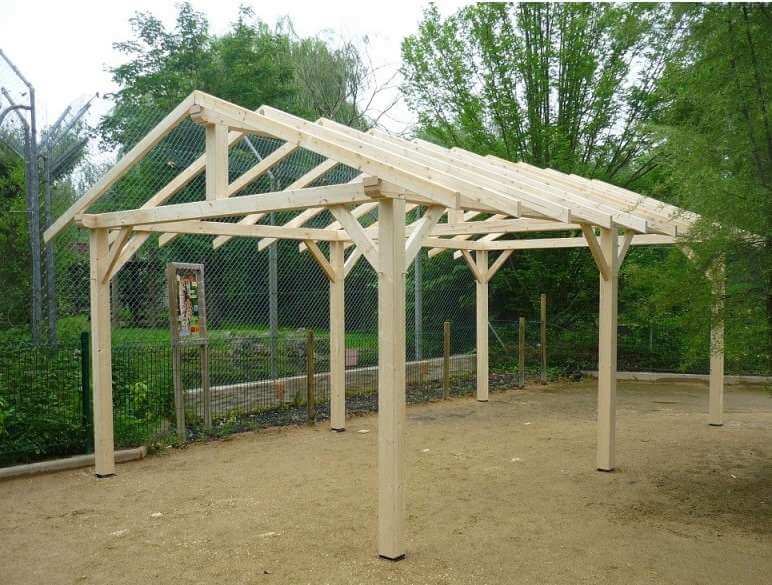 Carport 3,65 x 6,00 m (Hors-Tout) - Foresta ARBOIS | Leroy Merlin