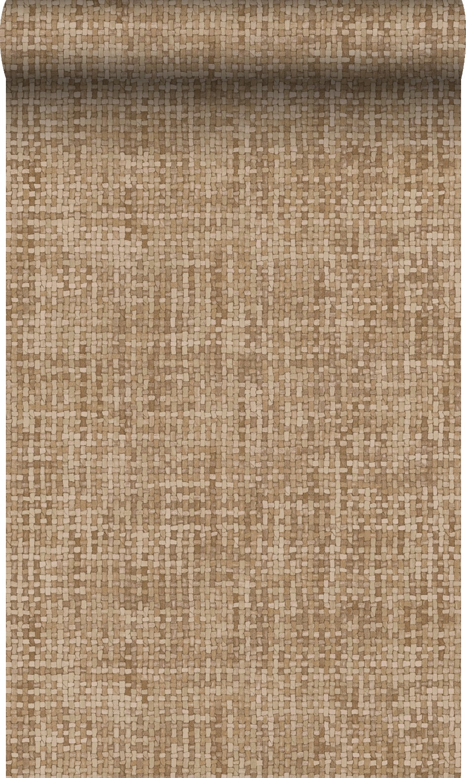 Papier peint lin marron beige - 50 x 900 cm - Origin Wallcoverings ...