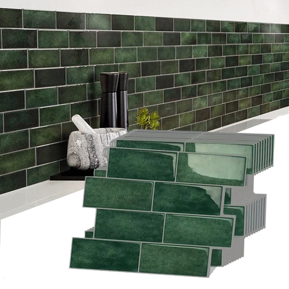 20-Sheets Tiles Peel and Stick Backsplash - 3D Self Adhesive Peel and ...