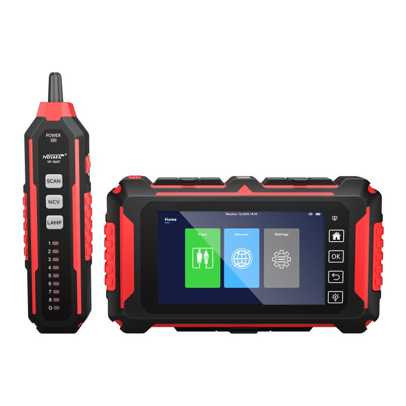 Testeur de câble réseau 150km PoE VFL OPM – PoE, VFL, OPM, OTDR | Leroy ...